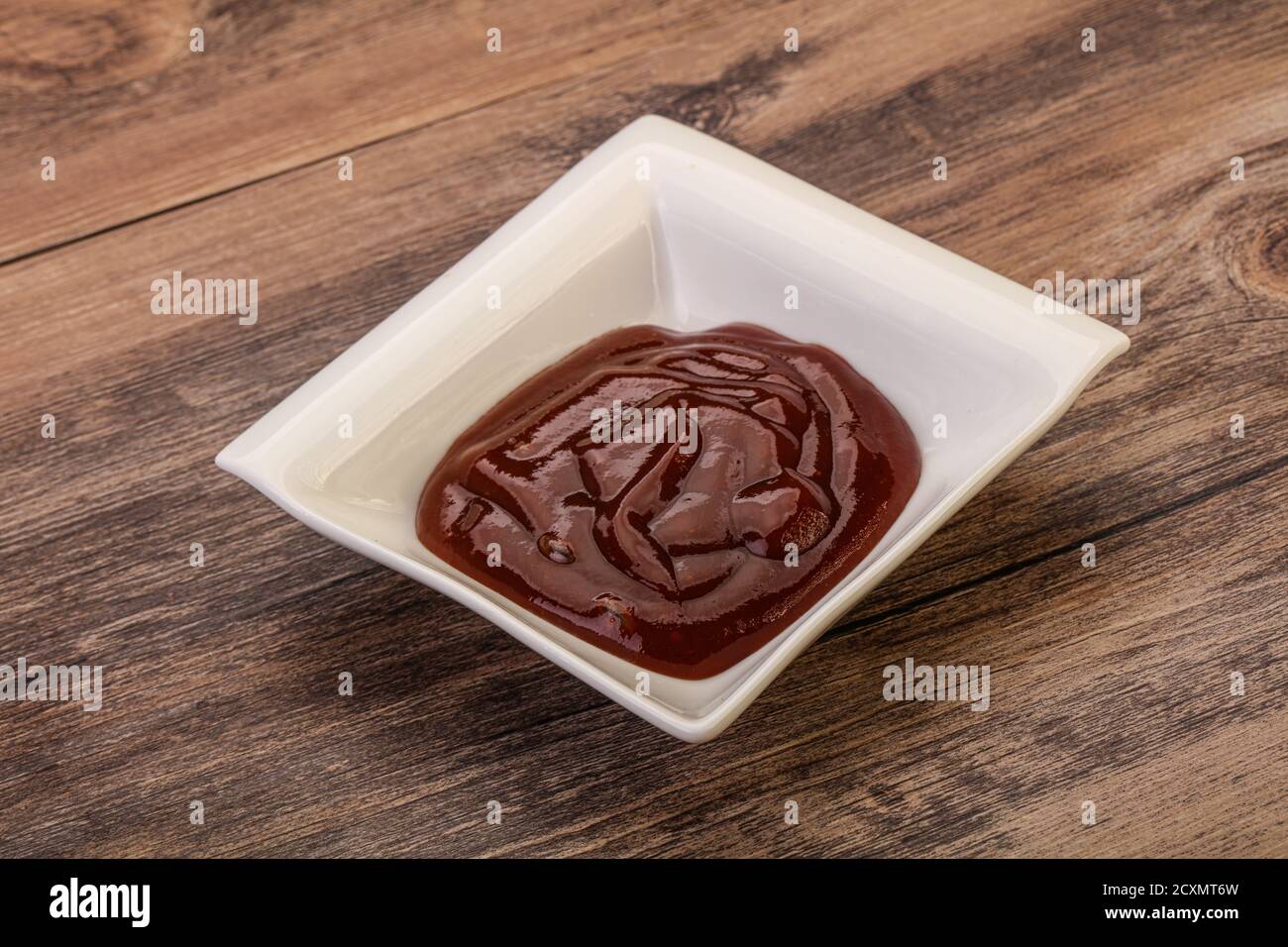 Traditional tomato Barbicue sauce in the bowl Stock Photo - Alamy