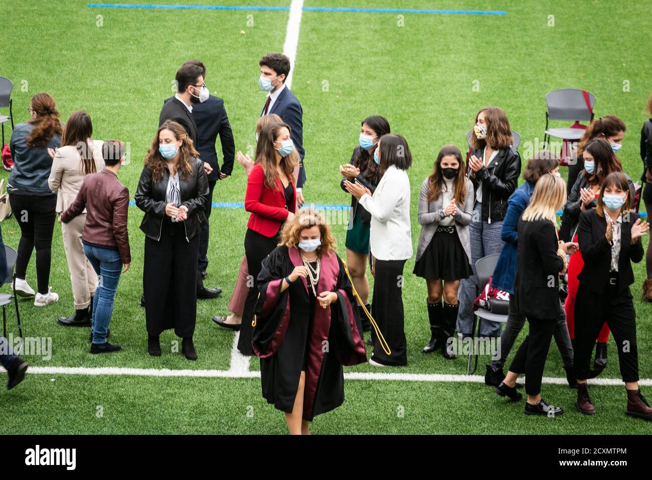 Milan, Italy. 01st Oct, 2020. Milan - Graduation day. Bicocca ...