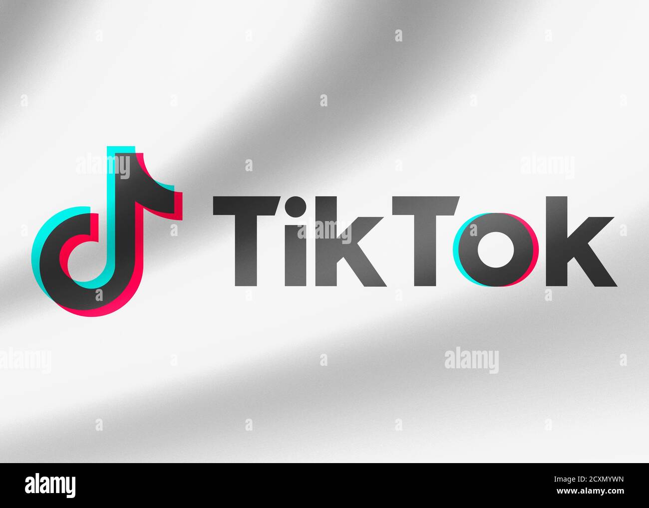 Tik Tok logo Stock Photo - Alamy