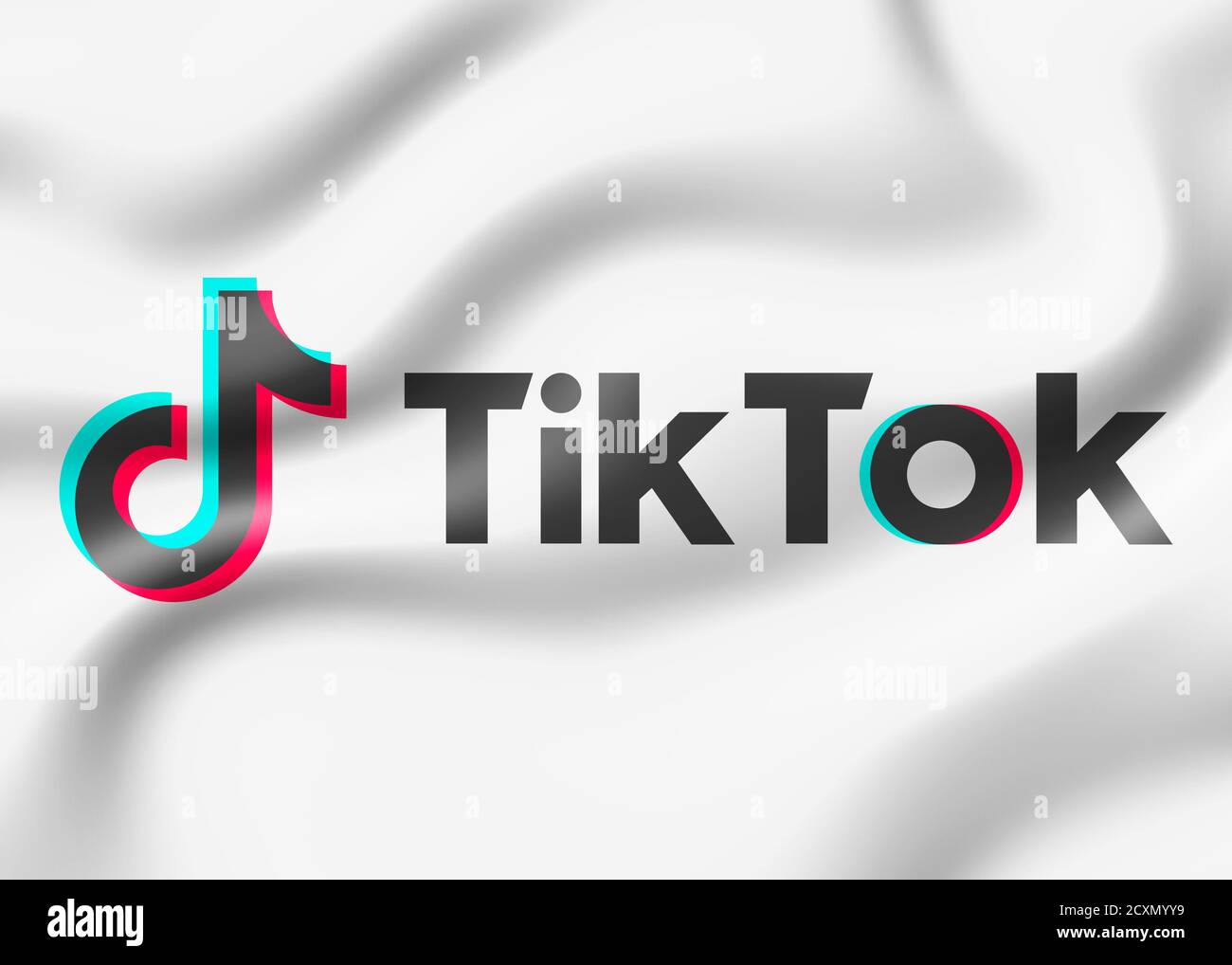 Tik Tok logo Stock Photo - Alamy