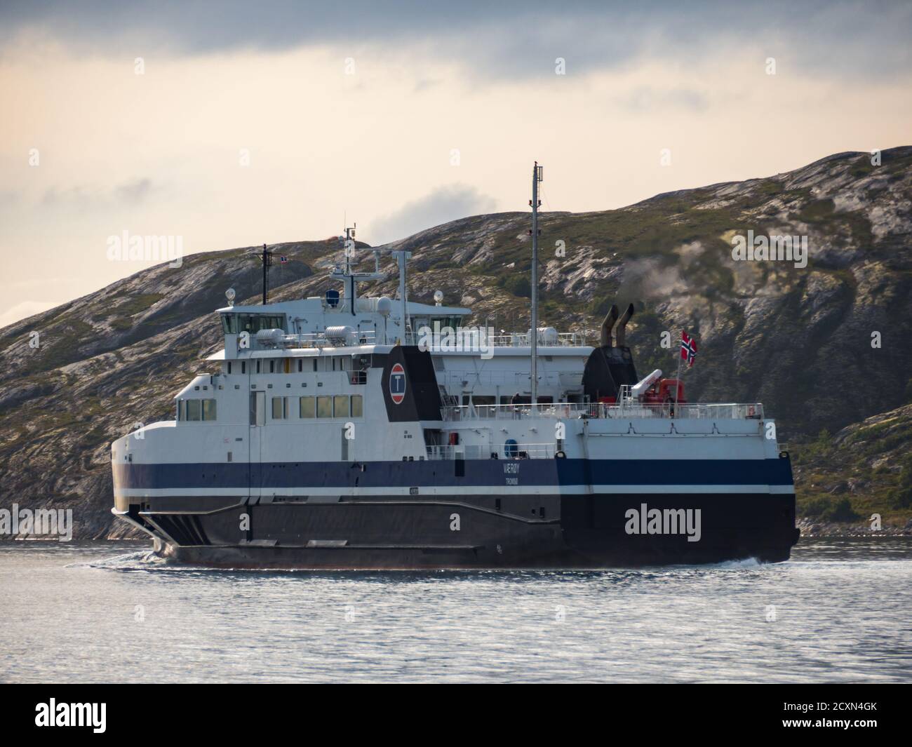 Ferry from bodo to moskenes hi-res stock photography and images - Alamy