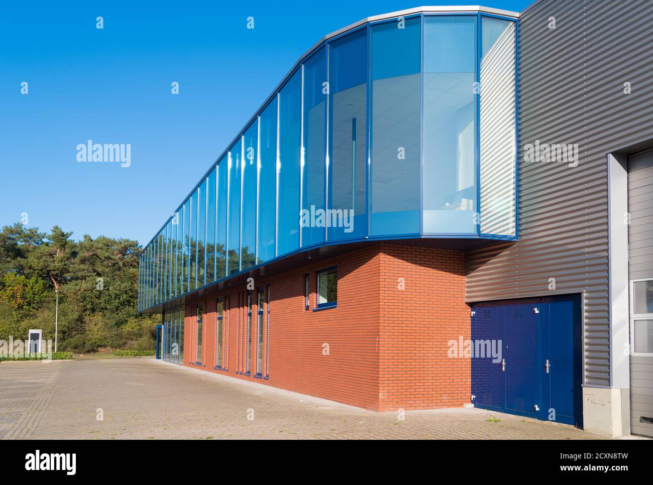 exterior of a modern office building in the netherlands Stock Photo - Alamy