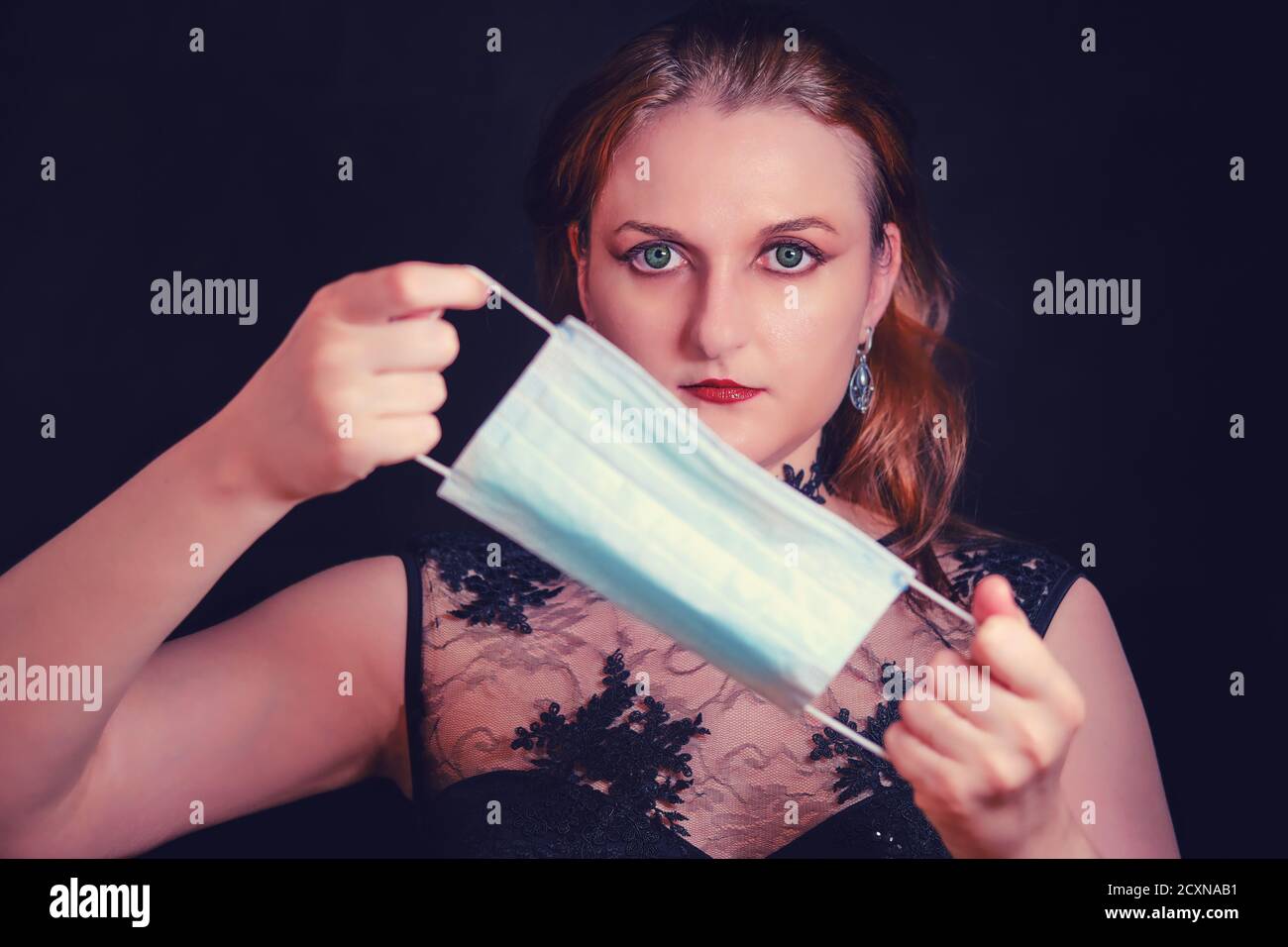Vamp girl hi-res stock photography and images - Alamy