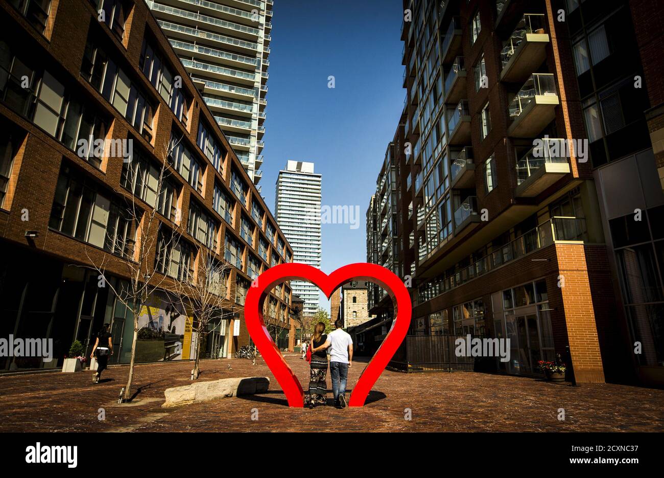 Distillery district heart hi-res stock photography and images - Alamy
