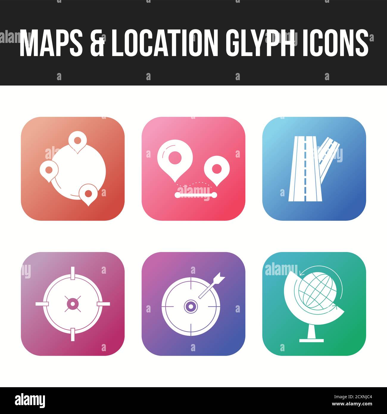 For two maps Stock Vector Images - Alamy