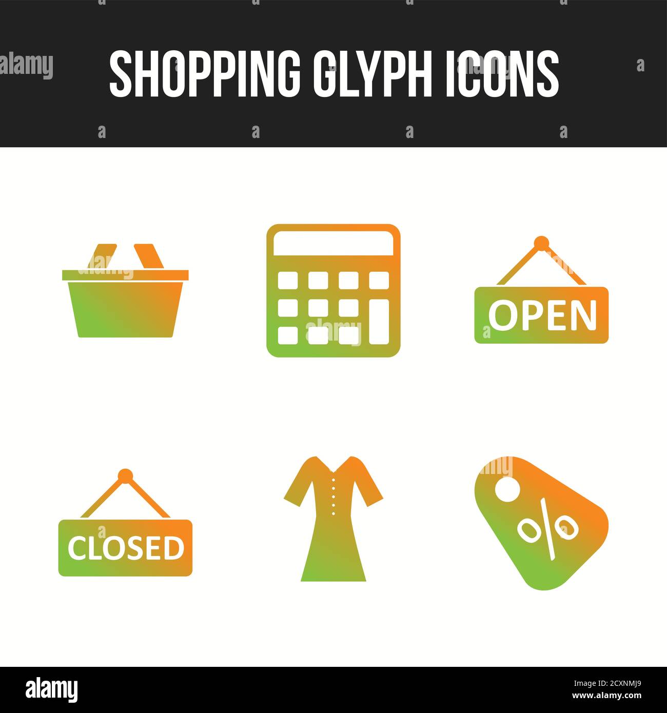 Shopping basket icons set Stock Vector Images - Alamy