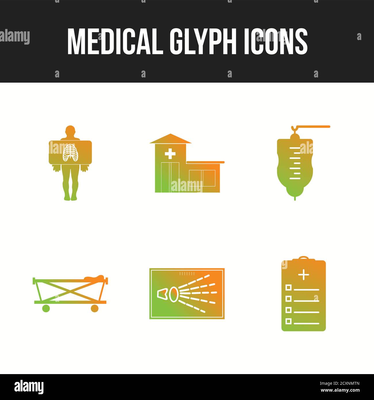 Medical icons pack for personal and commercial use Stock Vector Image ...