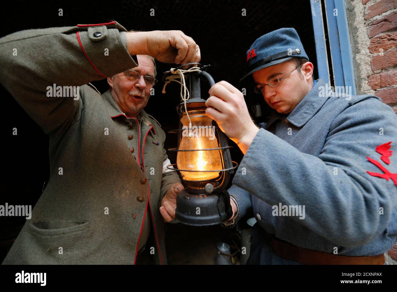 Reenactors first world war hi-res stock photography and images - Alamy