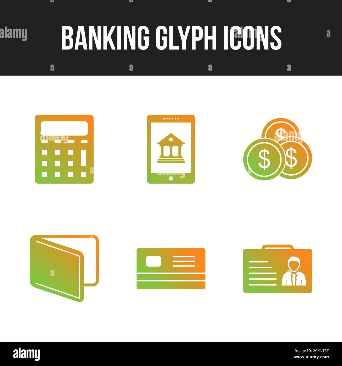 Banking icons for personal and commercial use Stock Vector Image & Art ...