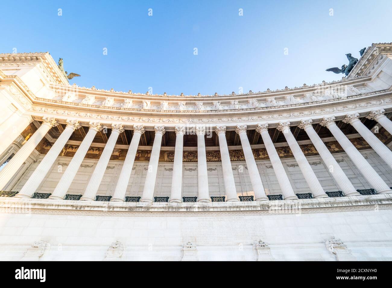 The Victor Emmanuel II National Monument or Vittoriano, is the ...