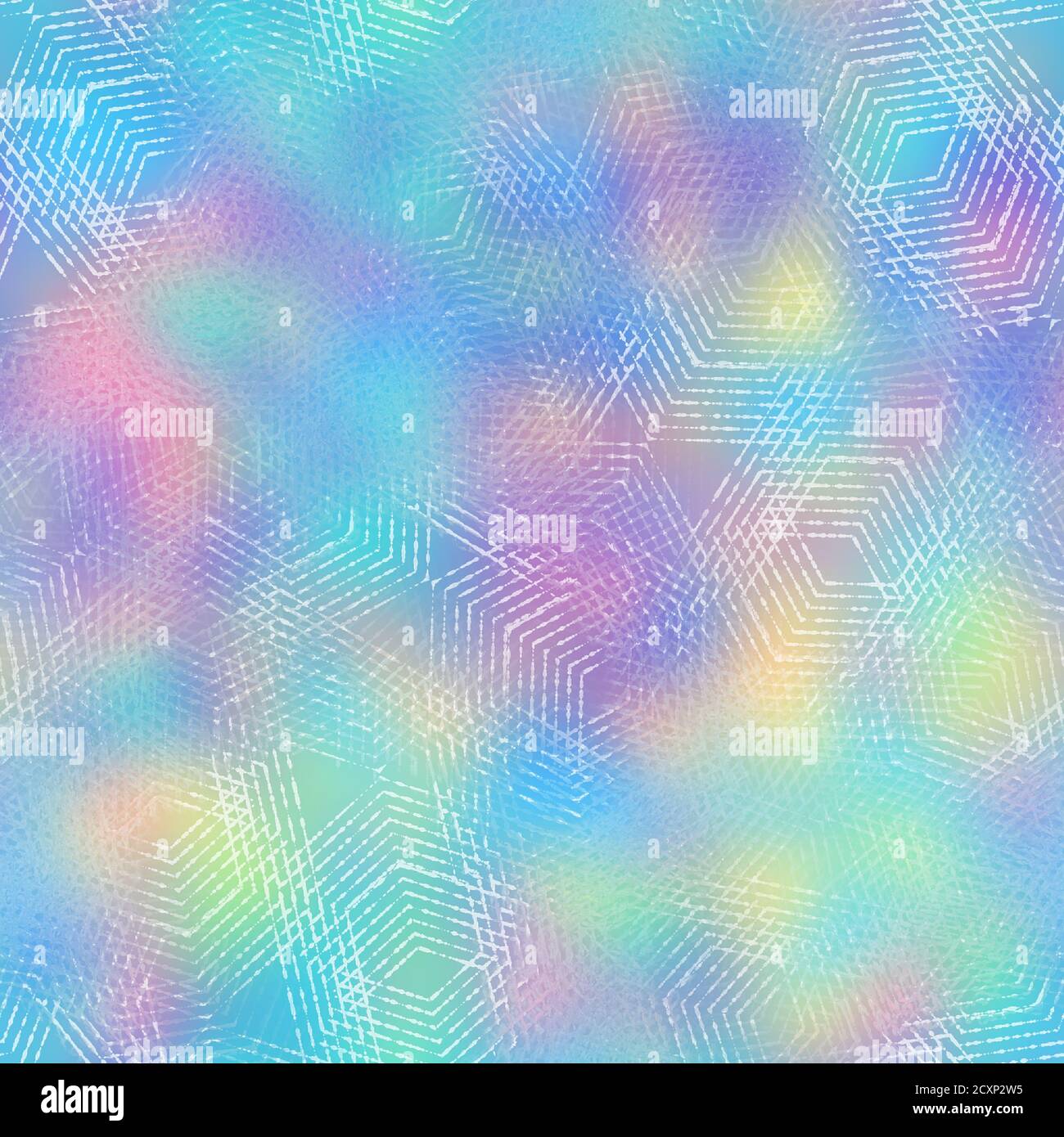 Vivid holographic foil rainbow neon seamless tile Stock Photo - Alamy