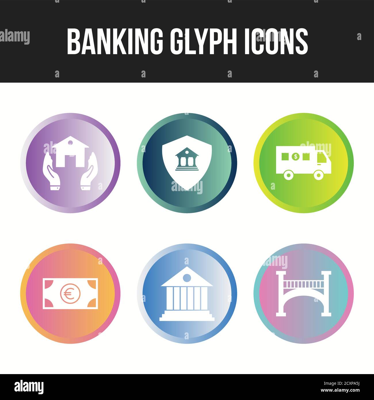 Unique Banking icons for personal and commercial use Stock Vector Image ...