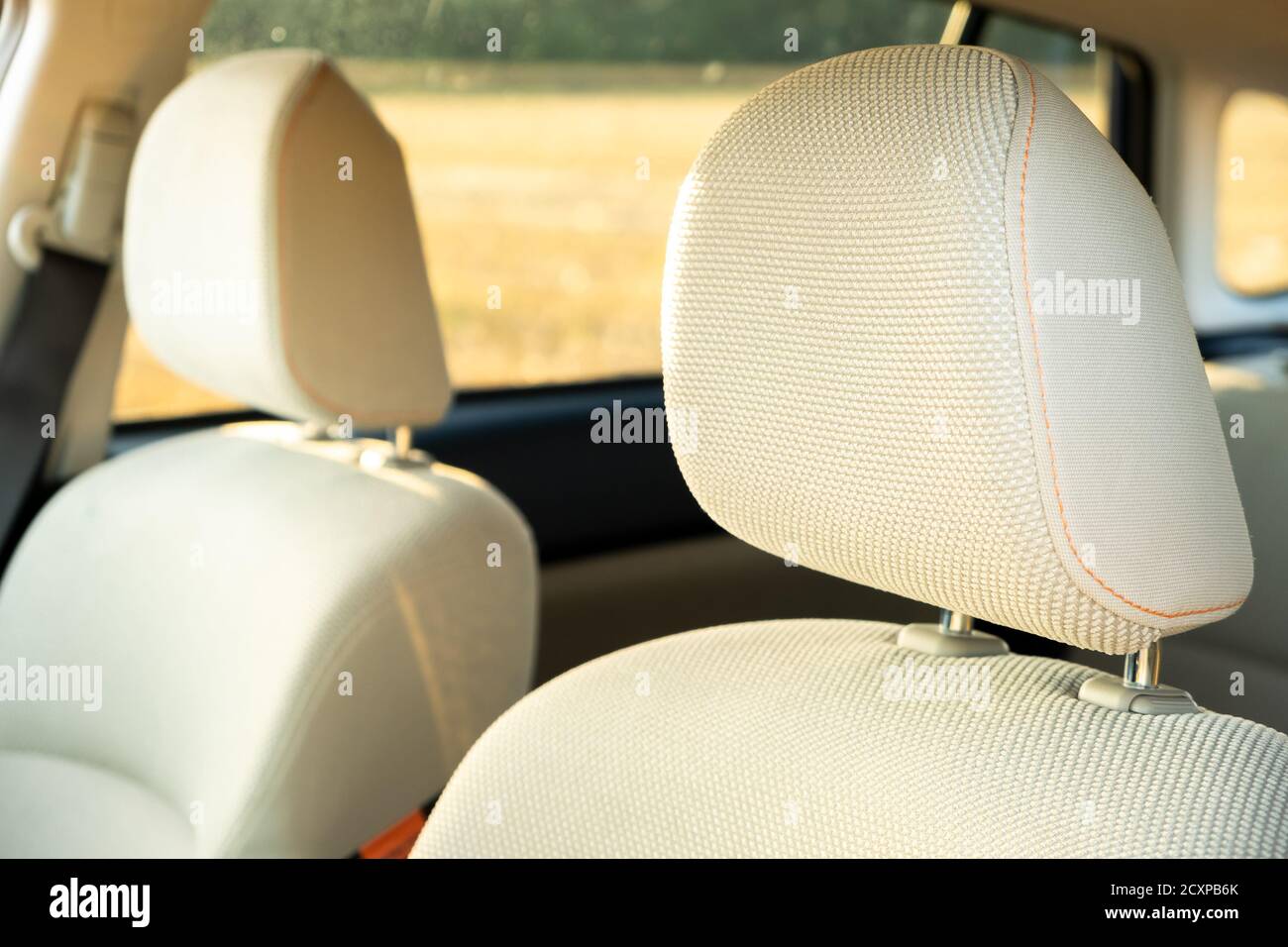 Car seat headrests hi-res stock photography and images - Alamy