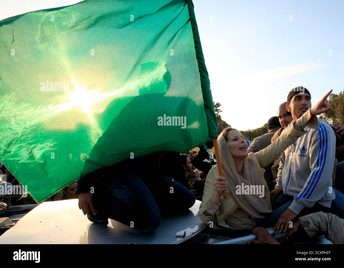Aisha al gaddafi hi-res stock photography and images - Alamy