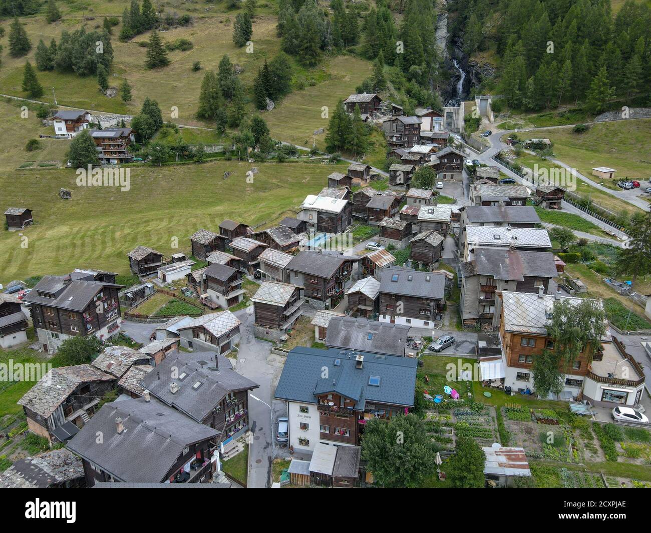 Aerial view of tasch hi-res stock photography and images - Alamy