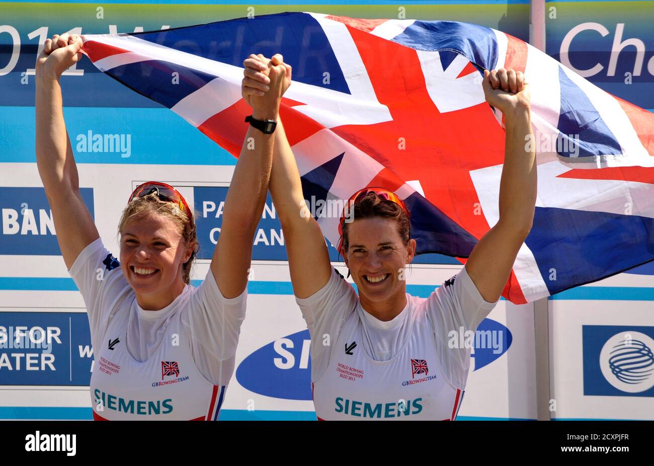 Katherine grainger and anna watkins hi-res stock photography and images ...