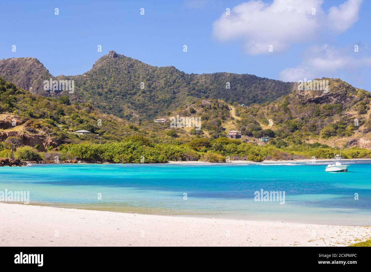 St Vincent and The Grenadines, Union Island, Big Sands beach at Belmont ...