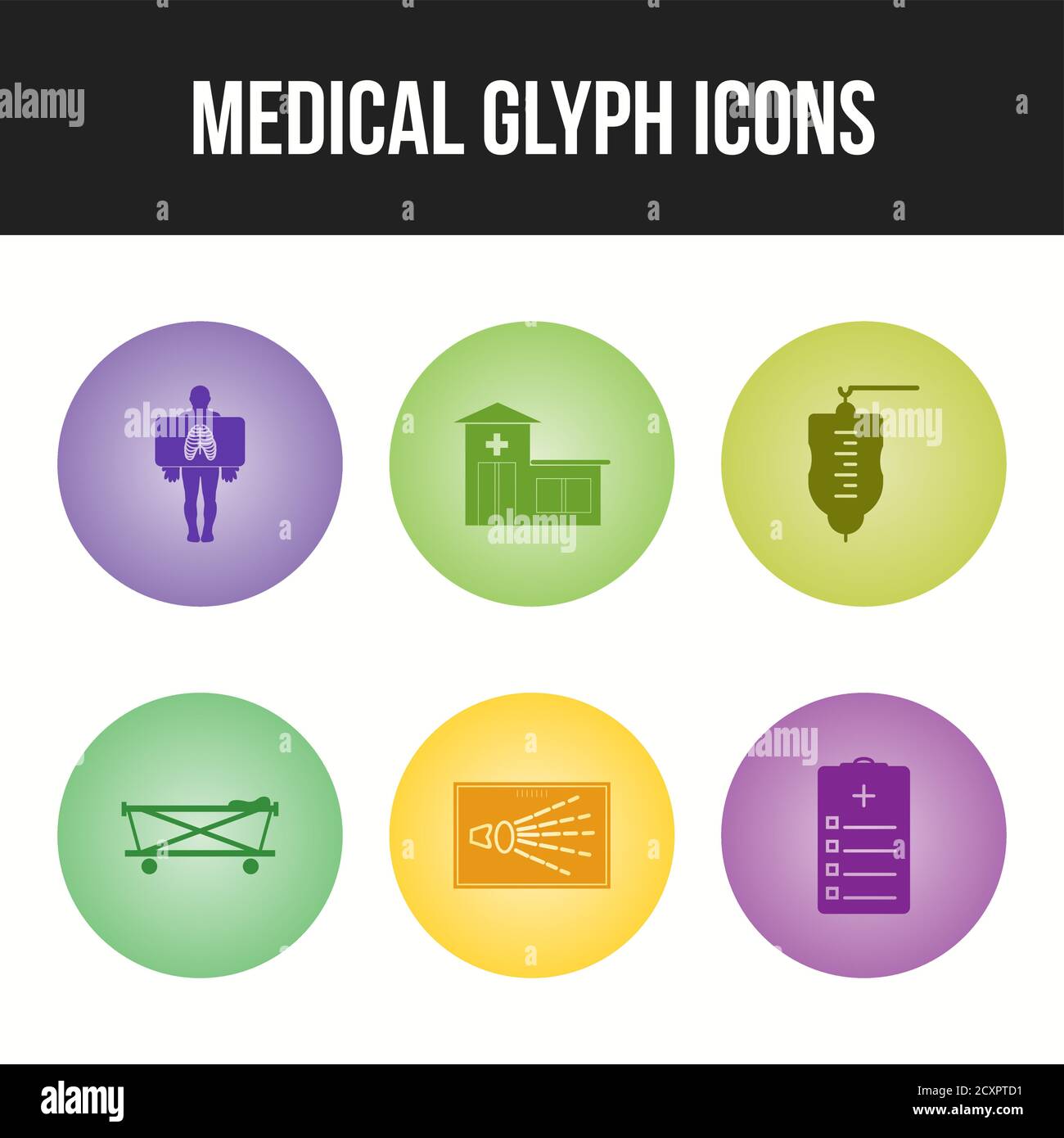 Medical icons pack for personal and commercial use Stock Vector Image ...