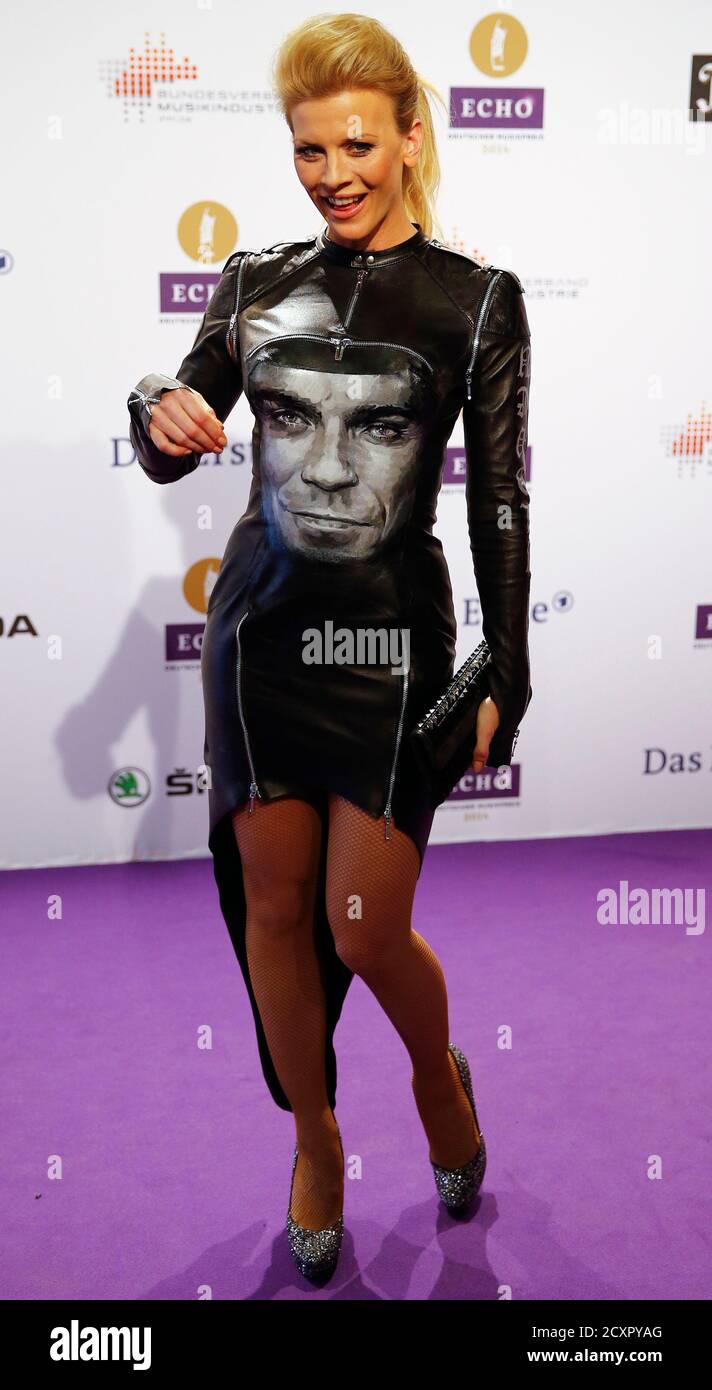 Actress eva habermann arrives on hi-res stock photography and images ...