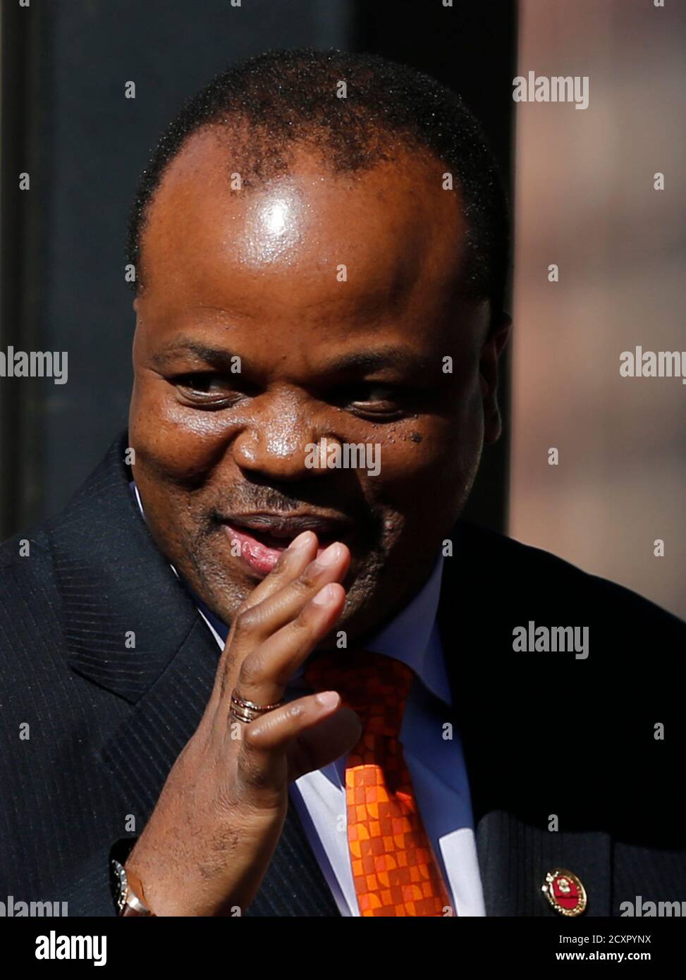 King mswati iii hi-res stock photography and images - Alamy