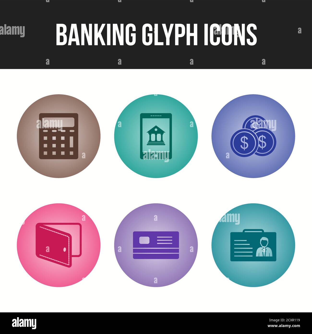 Banking icons for personal and commercial use Stock Vector Image & Art ...
