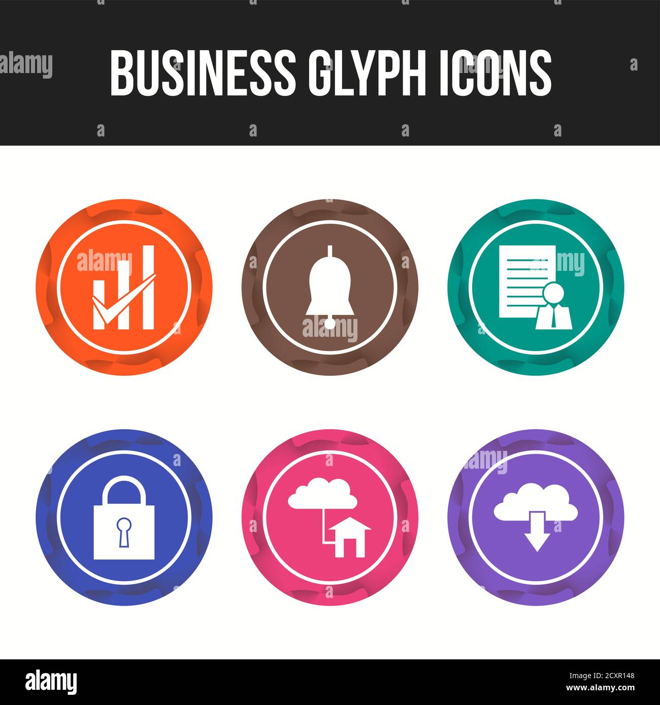 Beautiful Business icons for commercial use Stock Vector Image & Art ...