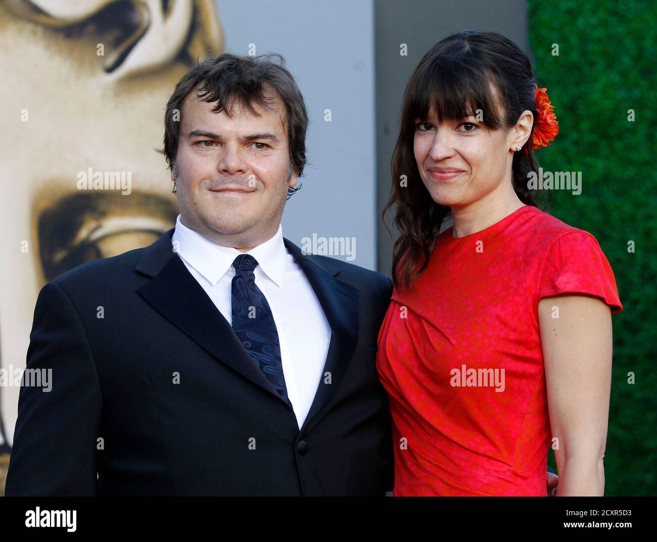 Actor jack black wife tanya hi-res stock photography and images - Alamy