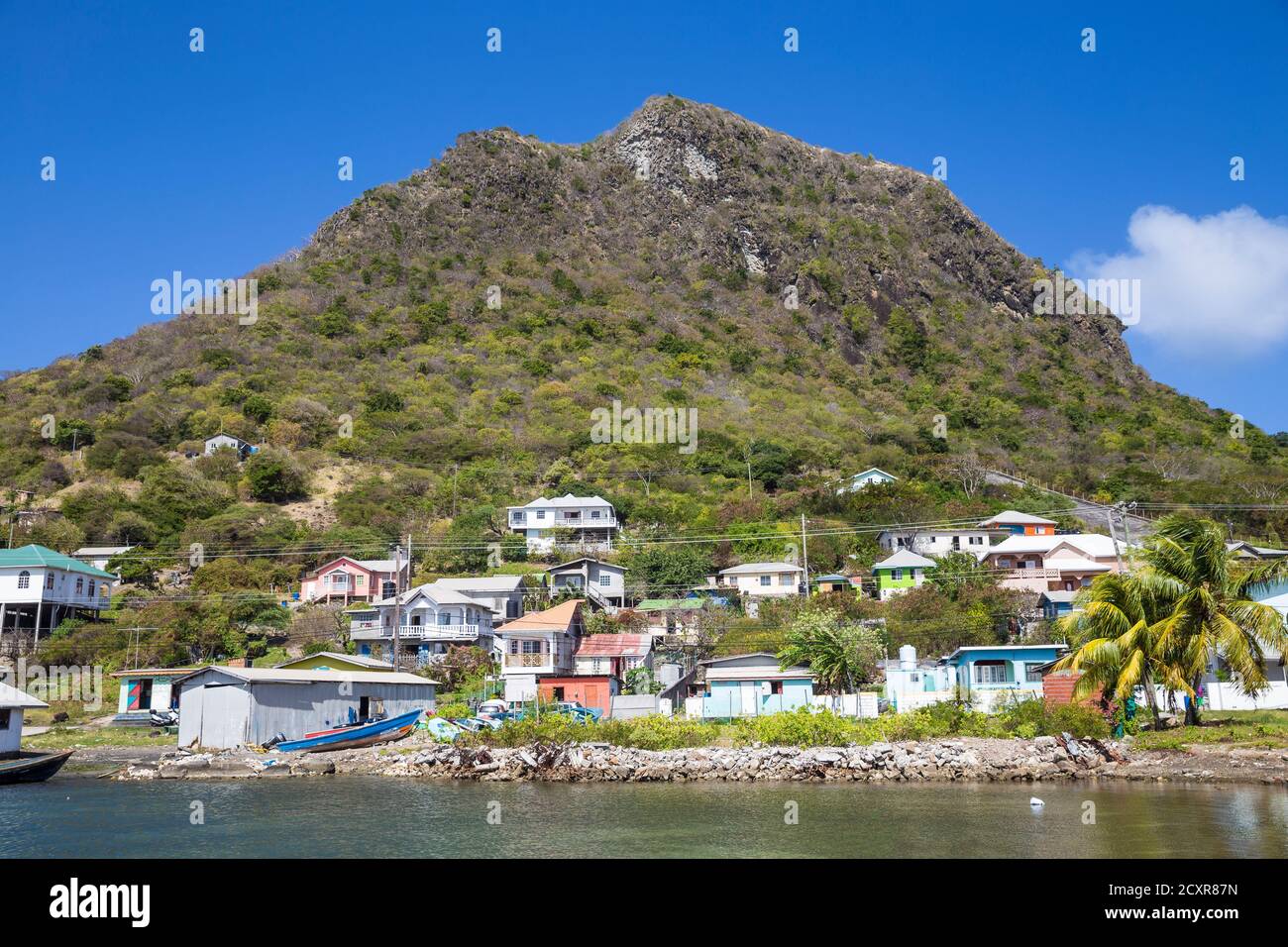 St Vincent and The Grenadines, Union Island, Ashton Stock Photo - Alamy