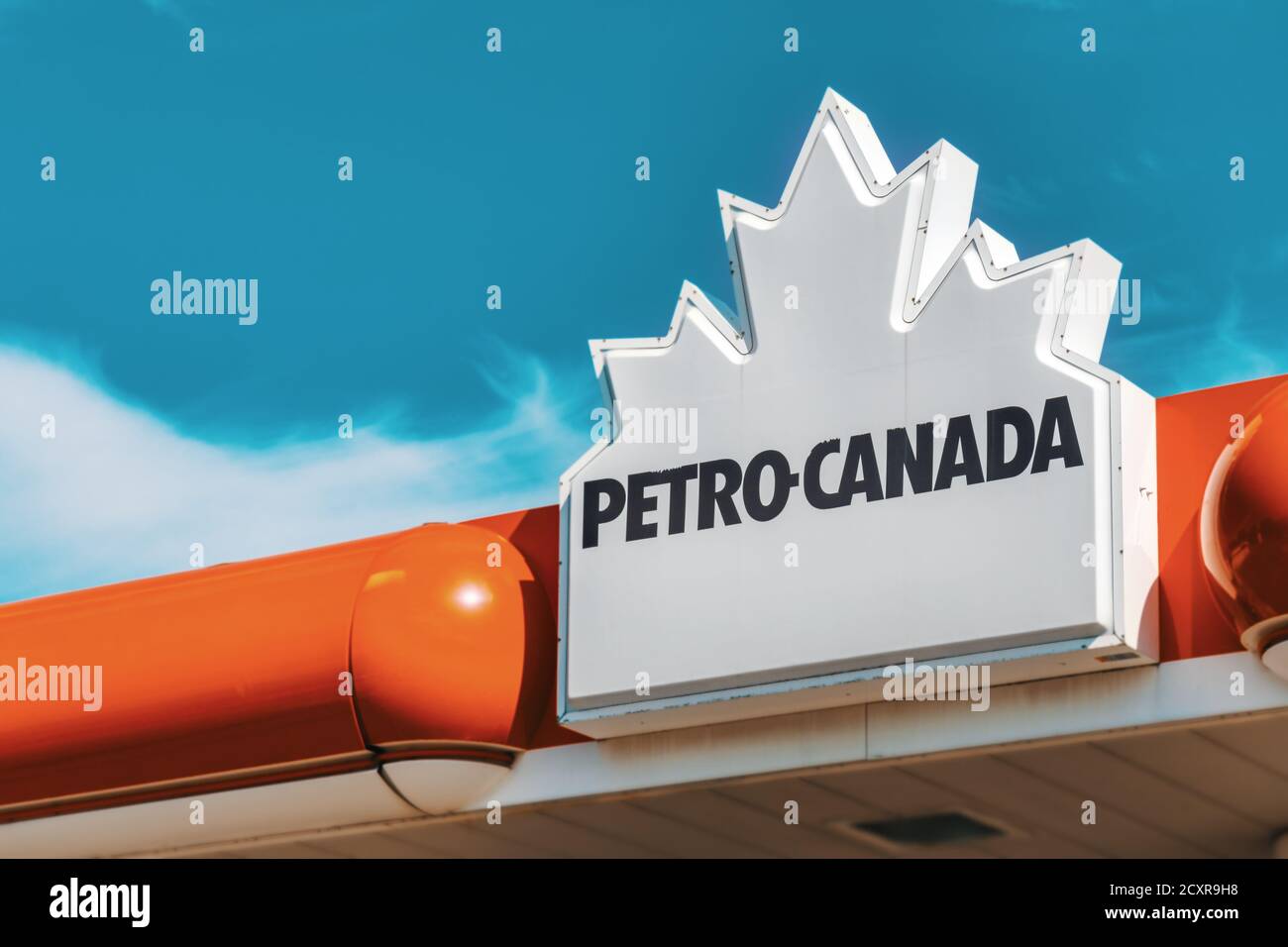 Petro-Canada sign, Toronto, Canada Stock Photo - Alamy