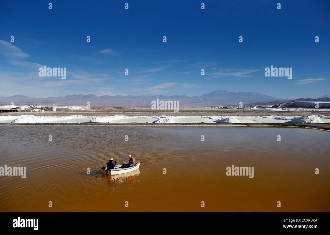 Lithium triangle hi-res stock photography and images - Alamy