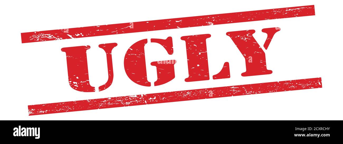 Ugly word hi-res stock photography and images - Alamy