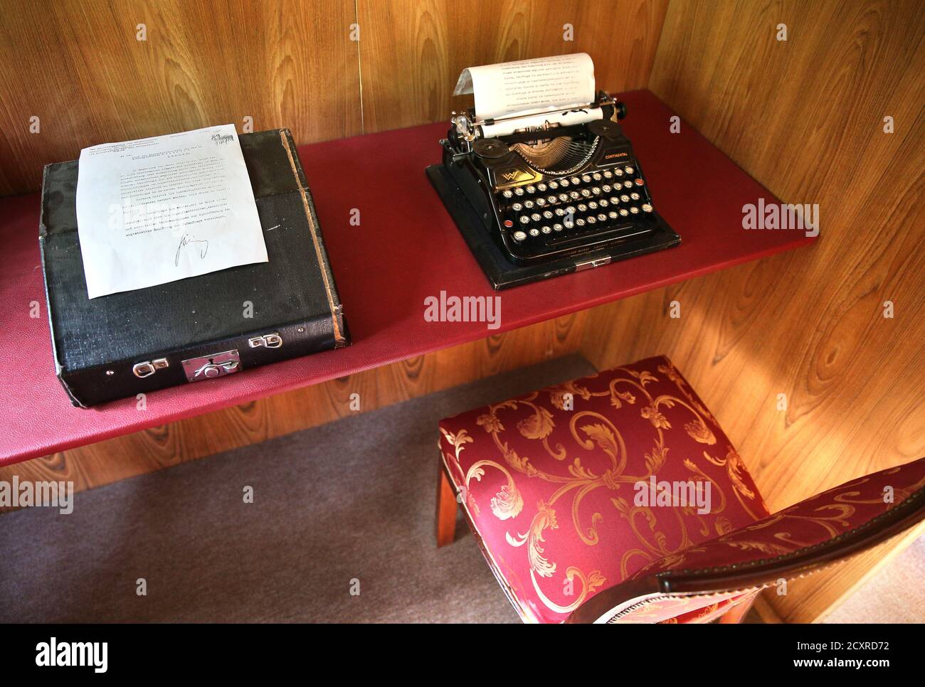 Jedlina Zdroj, Poland. 1st Oct, 2020. Adolf Hitler's mobile ...