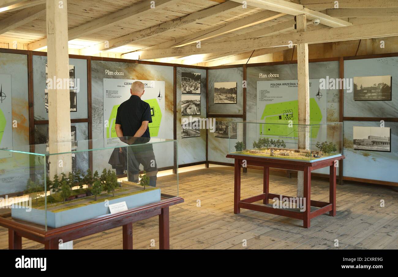 Sztutowo, Poland. 1st Oct, 2020. A view of the former Nazi German ...