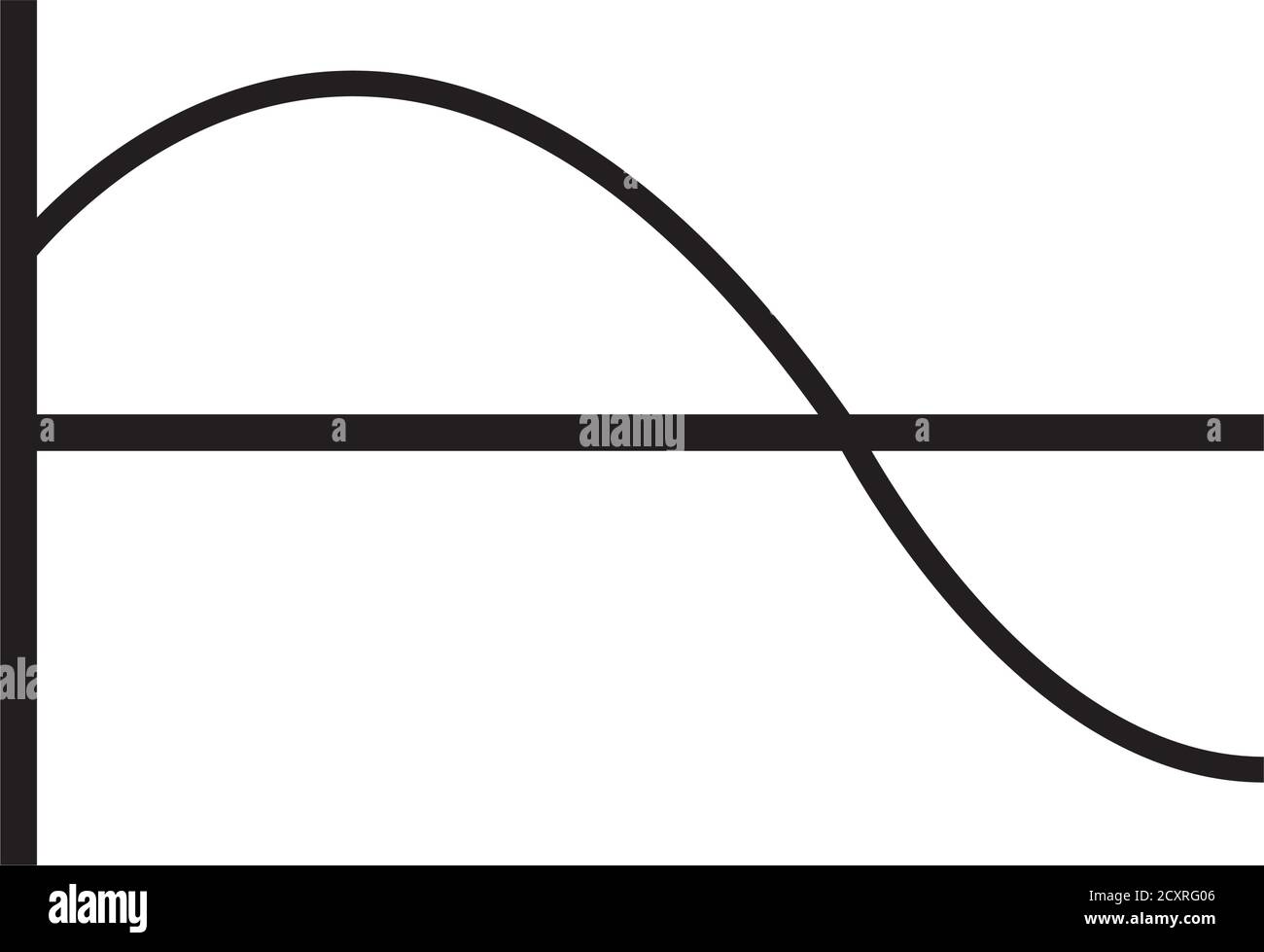 sound lower pitch symbol icon over white background, vector ...