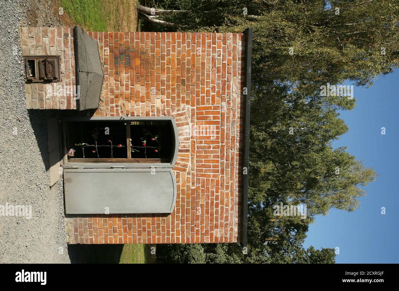 Sztutowo, Poland. 1st Oct, 2020. A view of the former Nazi German ...