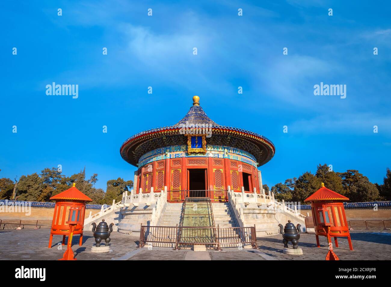 Beijing, China - Jan 10 2020: The Imperial Vault of Heaven at the ...