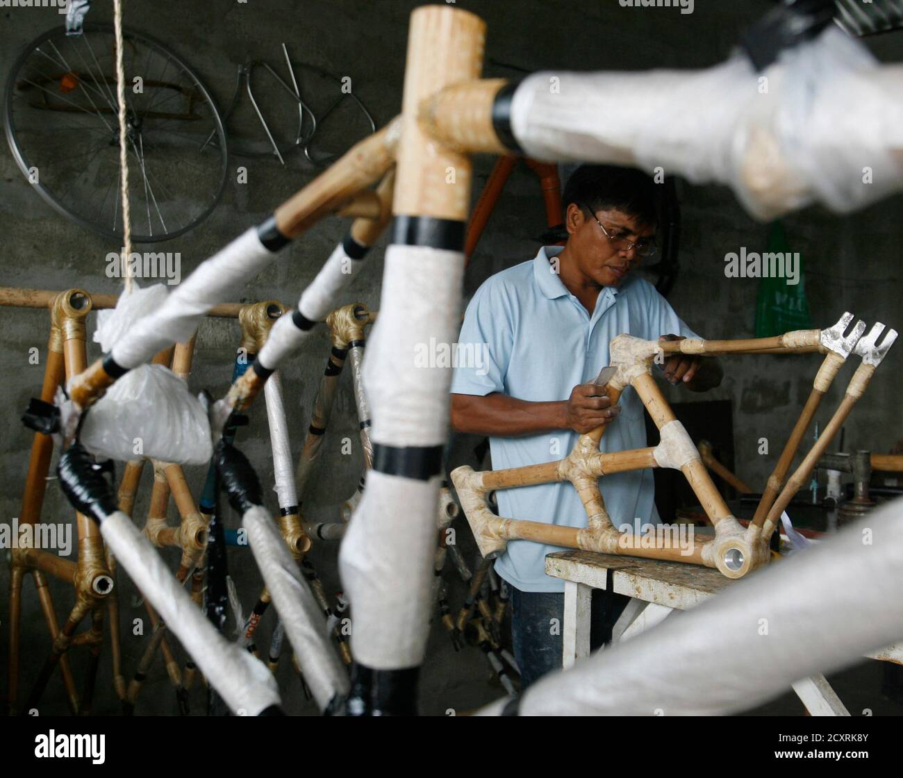 Bamboo bikes manila hi-res stock photography and images - Alamy
