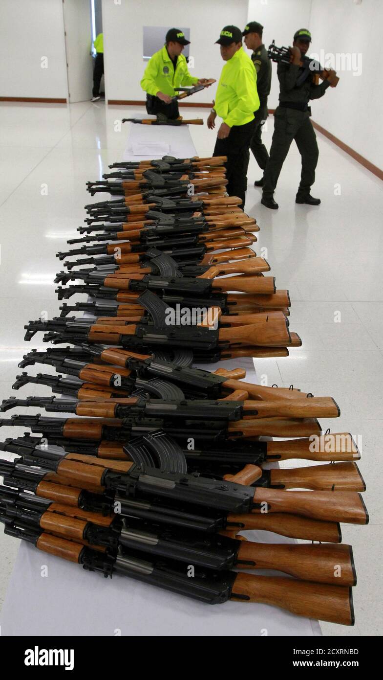Seized weapons in america hi-res stock photography and images - Alamy