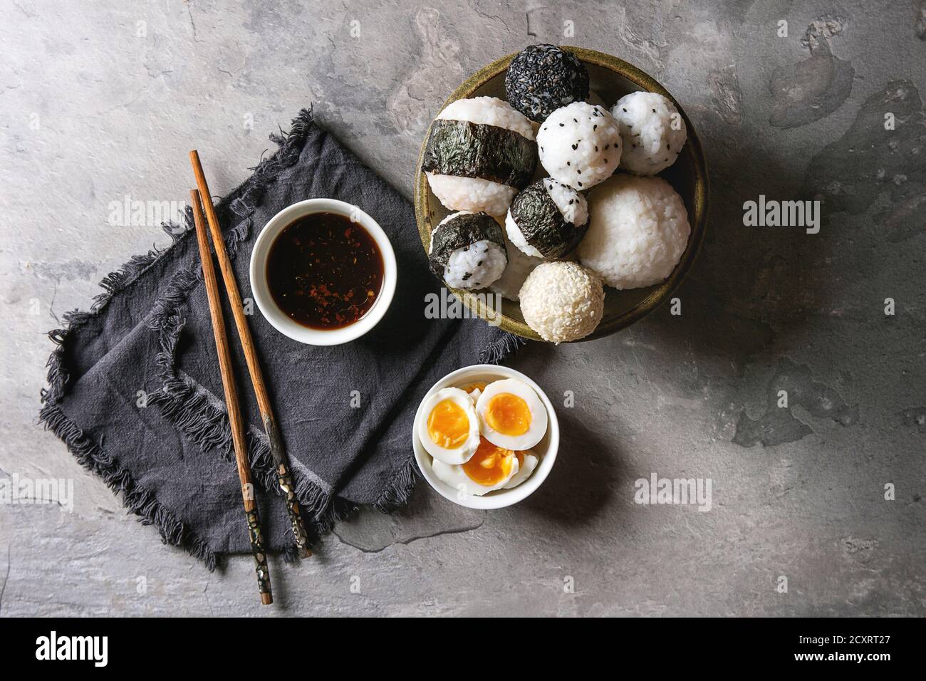 Onigiri texture hi-res stock photography and images - Alamy