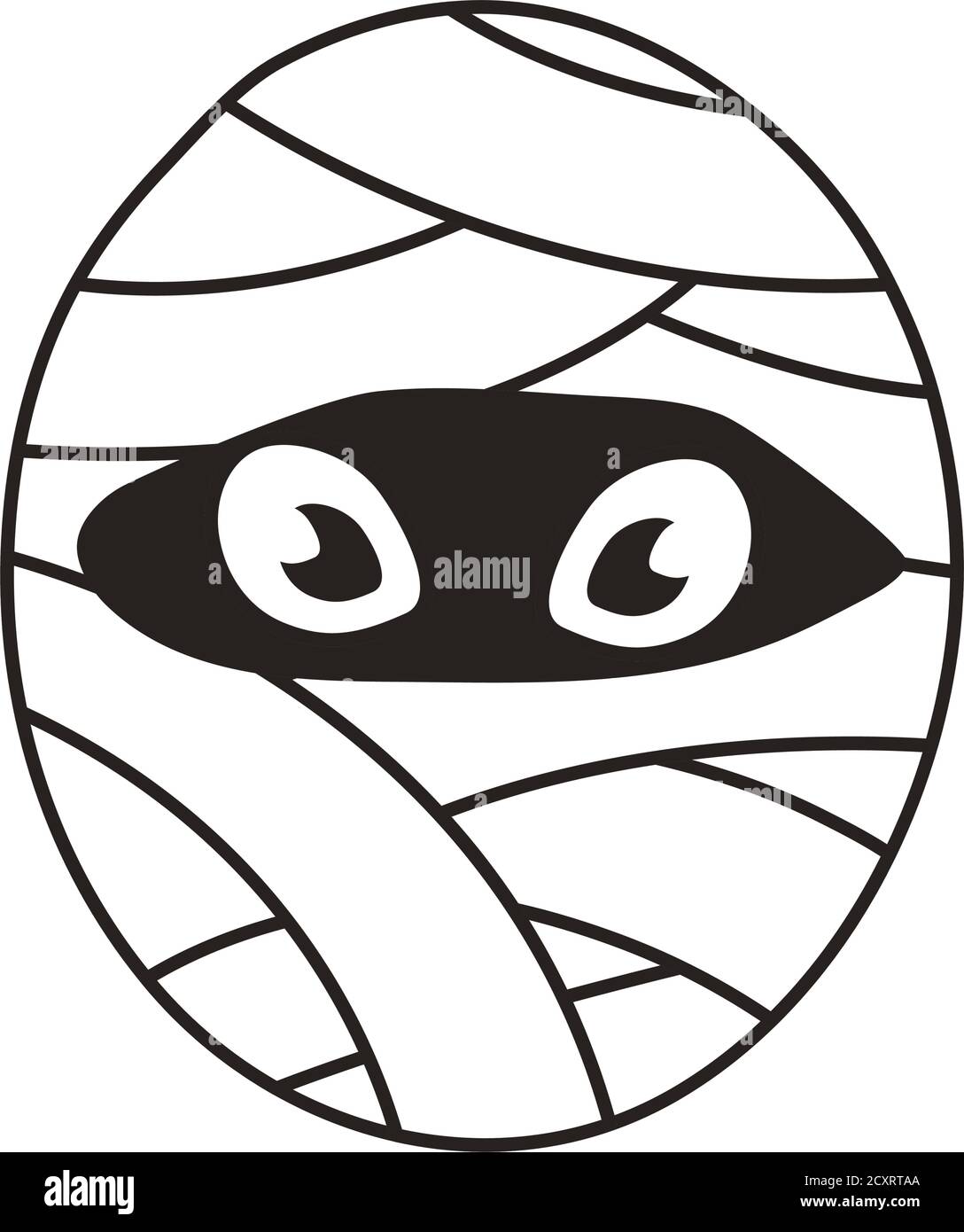 Mummified person Stock Vector Images - Alamy