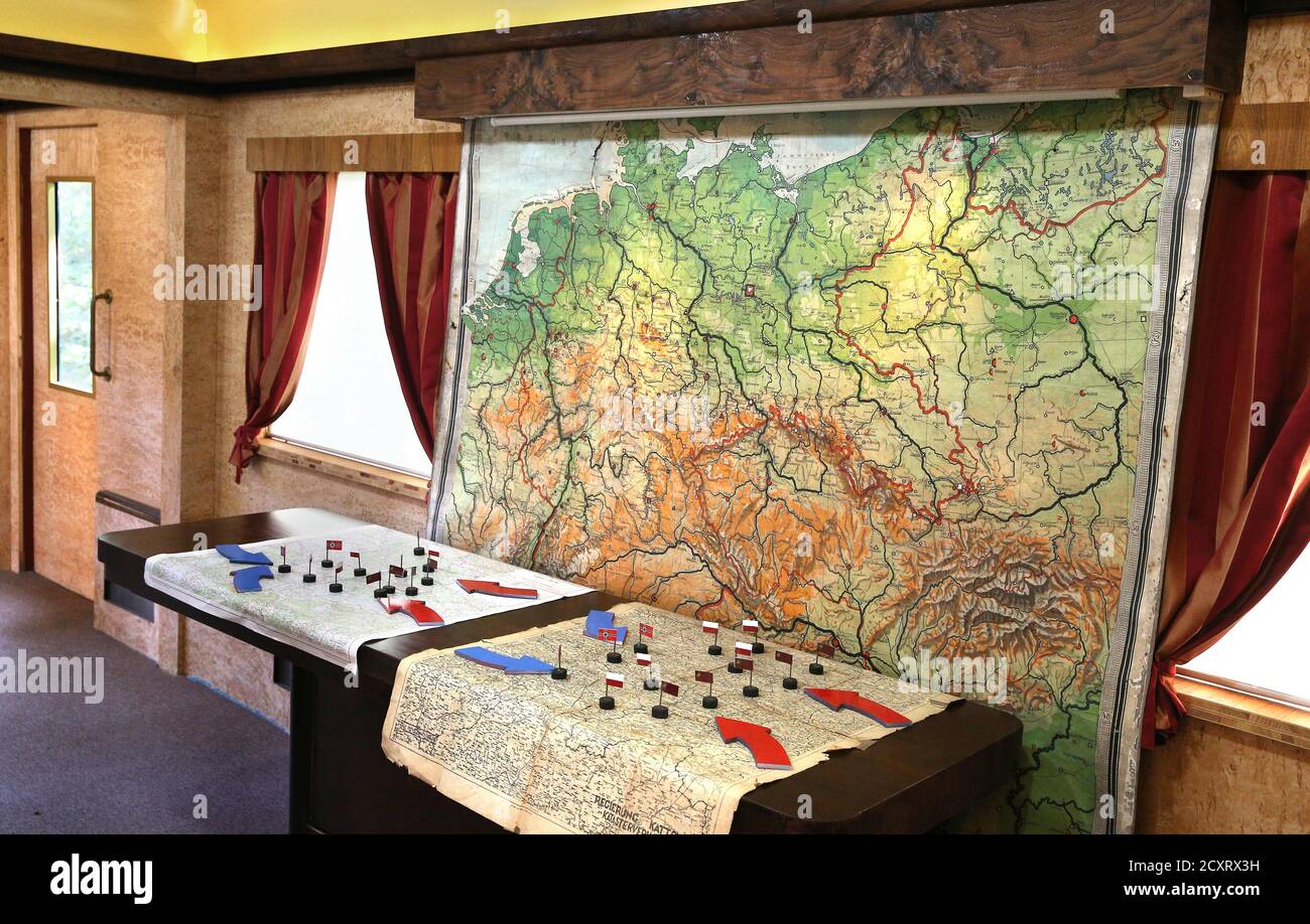 Jedlina Zdroj, Poland. 1st Oct, 2020. Adolf Hitler's mobile ...