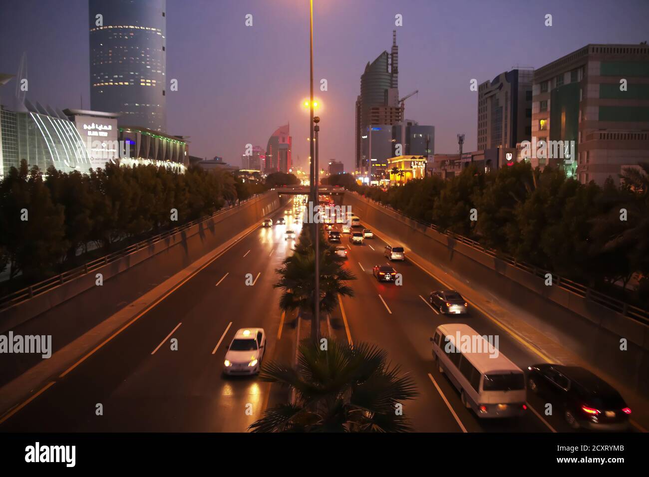 The street in the center of Riyadh, Saudi Arabia Stock Photo - Alamy