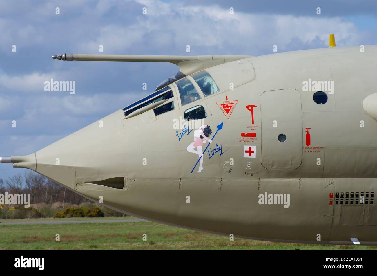 Handley Page Victor K2 XL231 `Lusty Lindy` Elvington, Yorkshire Stock ...