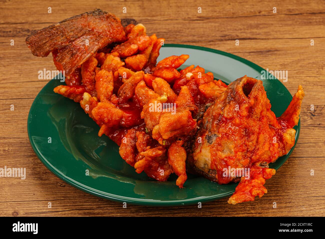 Chinese cuisine squirrel fish with sweet sauce Stock Photo - Alamy