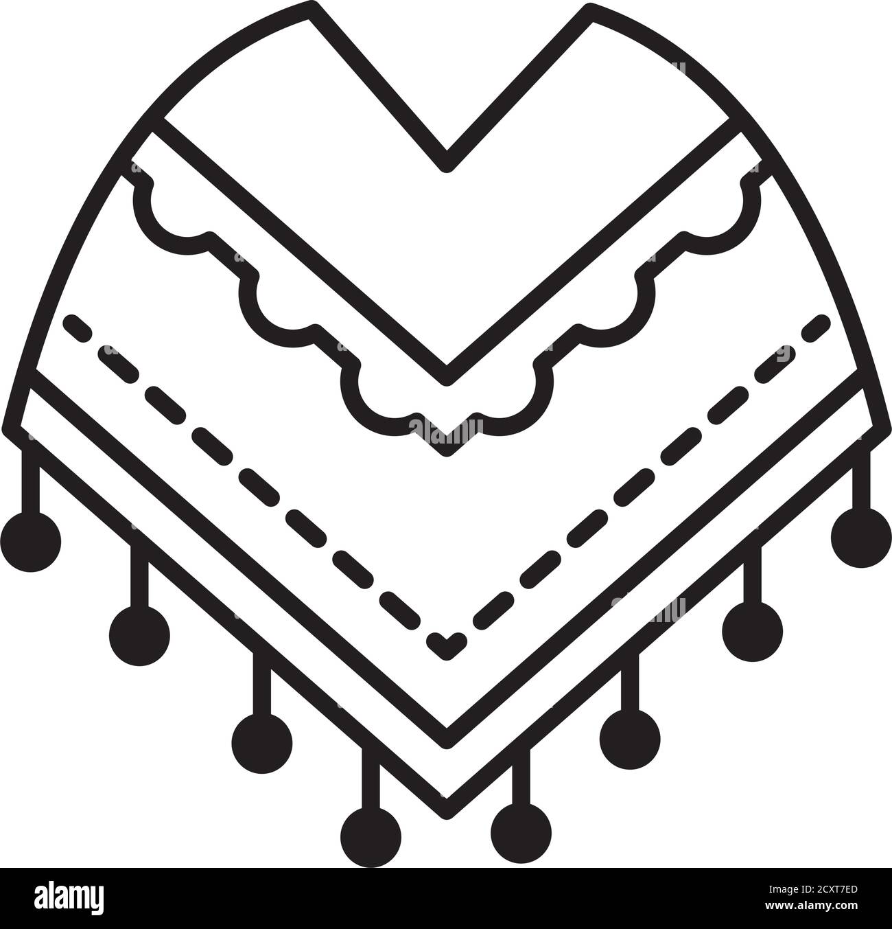 Poncho Stock Vector Images - Alamy