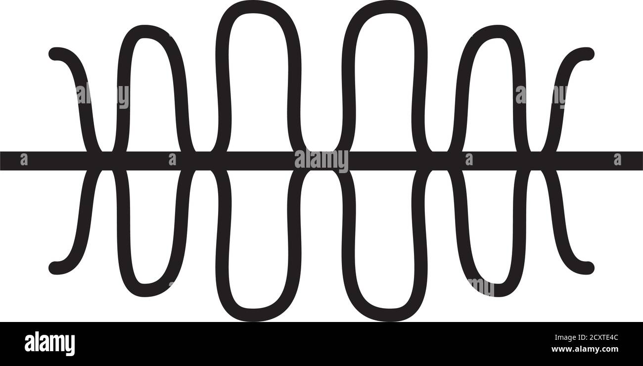 icon of music higher pitch over white background, vector illustration ...