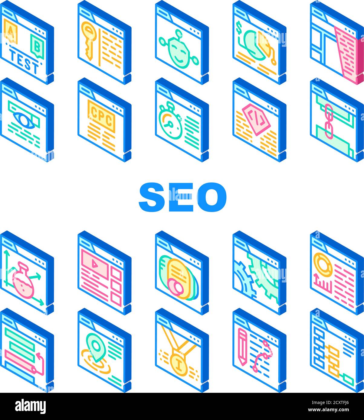 Cpc collection Stock Vector Images - Alamy