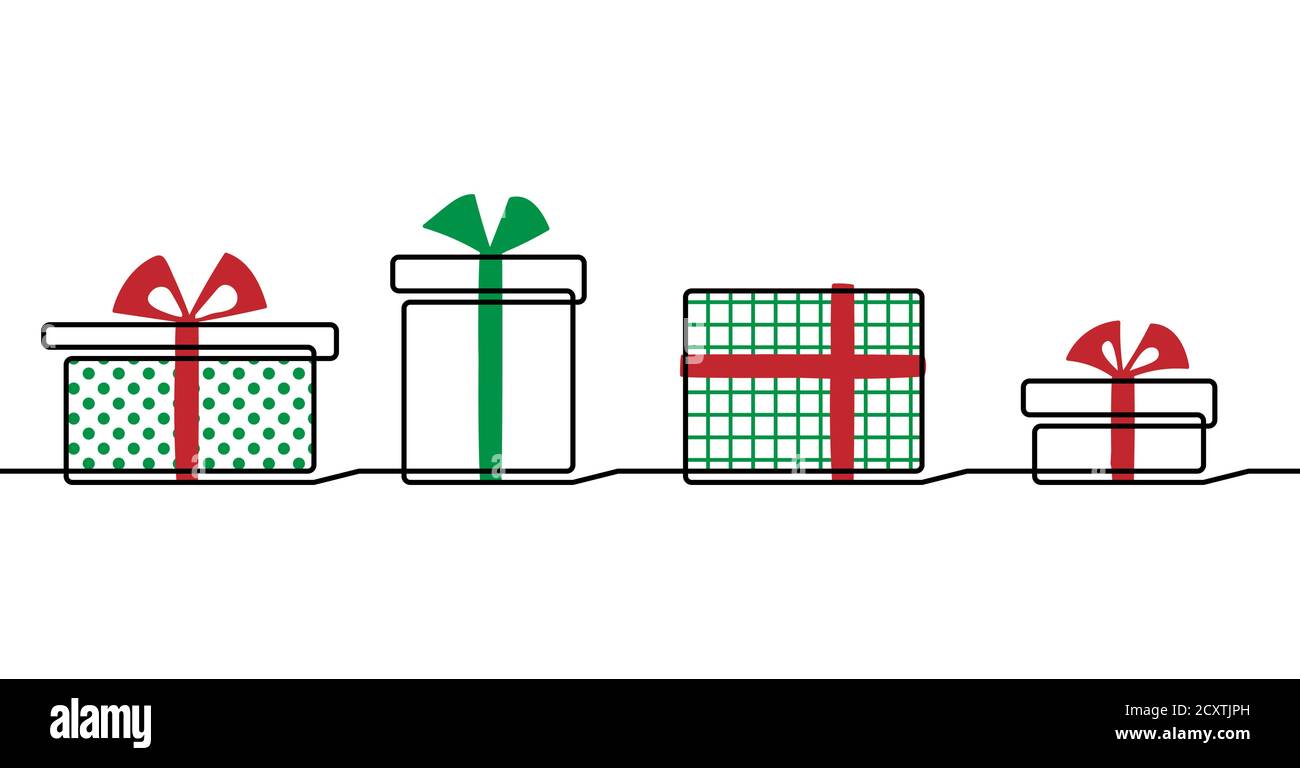 Christmas Present Border