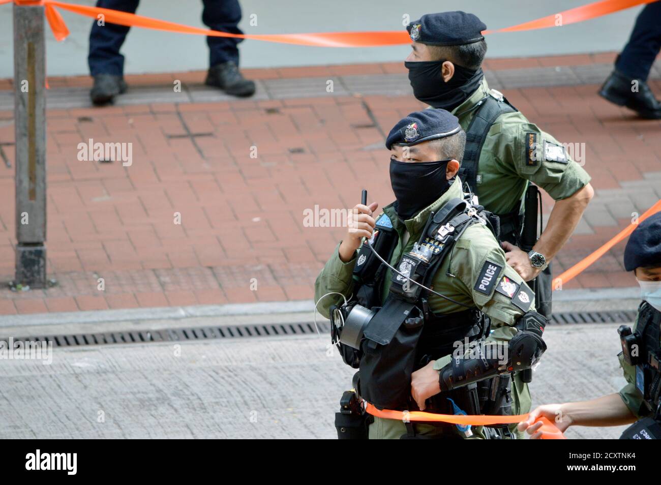 Hong kong police force hi-res stock photography and images - Alamy
