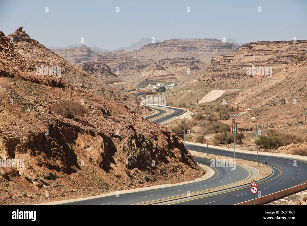 asir mountains on a map